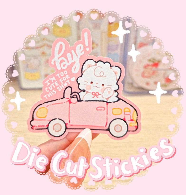 🐻 Die Cut Stickers 🎀 – Maison Lovely